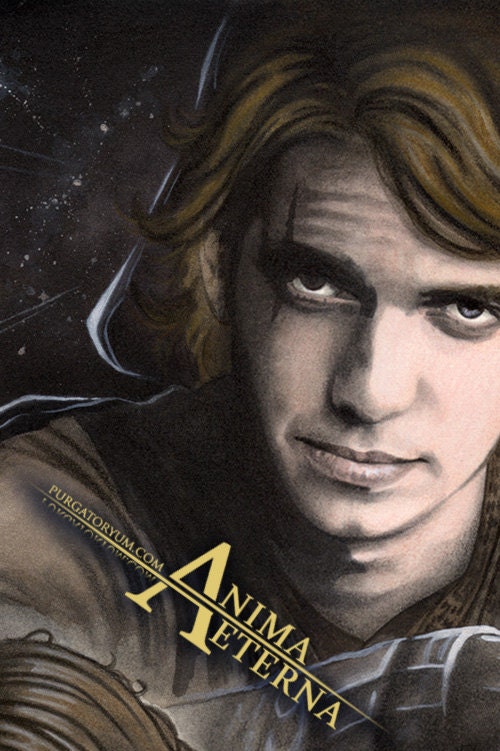 Looking for the Golden Light Star Wars Traditional Art | Etsy
