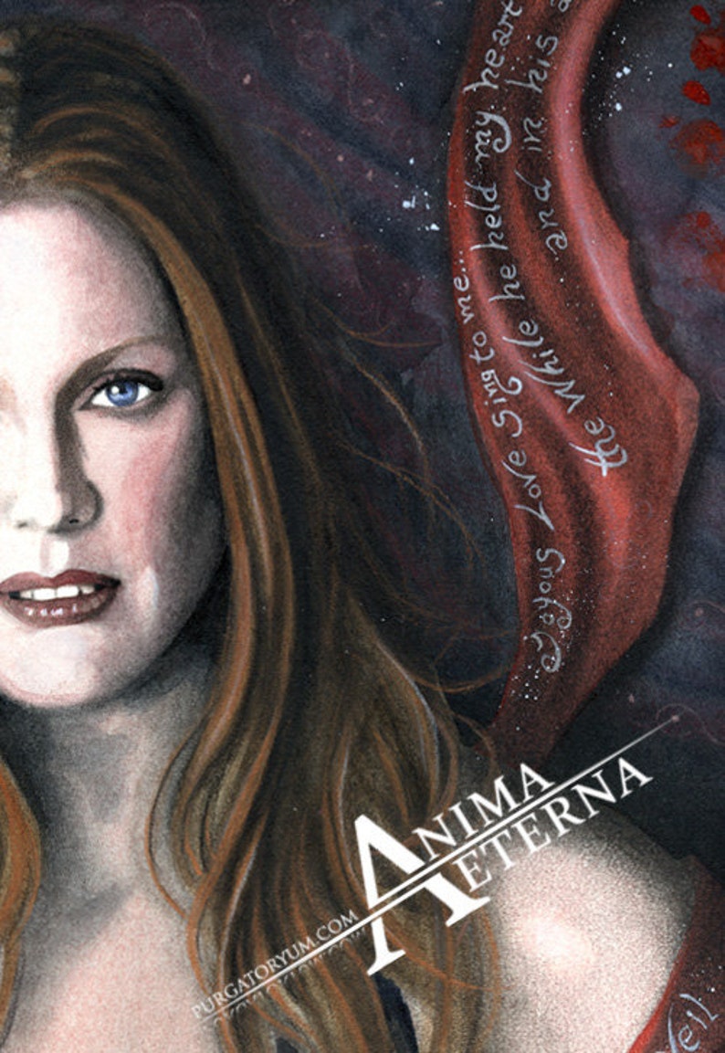 Vide Cor Meum Hannibal Traditional Art Watercolor Painting - Etsy