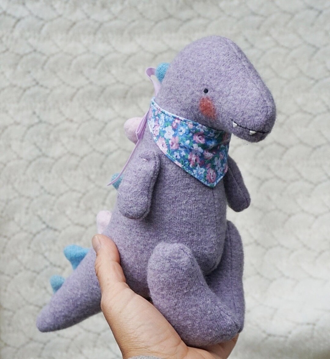 Dinosaur Plush Custom Dino Plushiecute Dinosaur Stuffed - Etsy