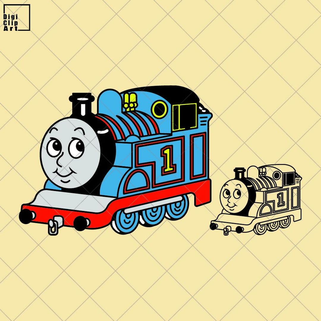 Thomas the Train Svg, Thomas Train Png , Locomotive SVG Locomotive ...