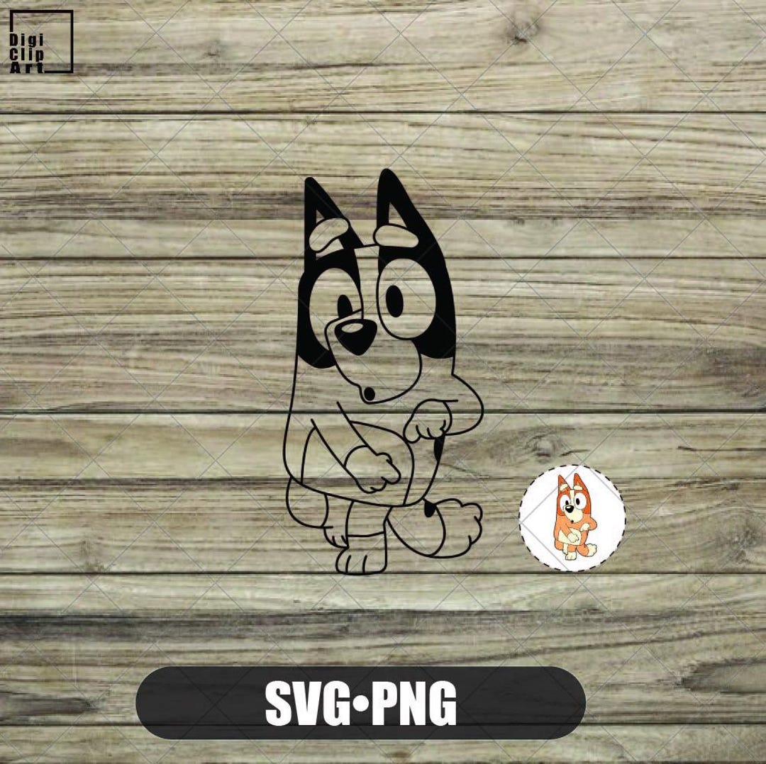 Blue Sister Bingo Svg Png Instant Download File - Etsy