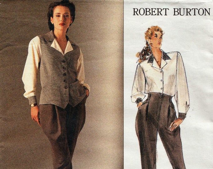 Vogue 2521 / Vintage Designer Sewing Pattern by Robert Burton - Etsy