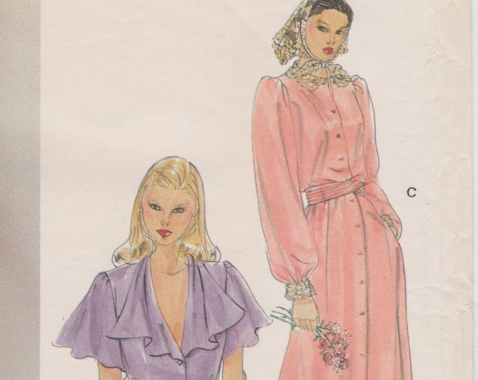 Vogue 2560 / Vintage Designer Sewing Pattern by Edith Head / Dress ...