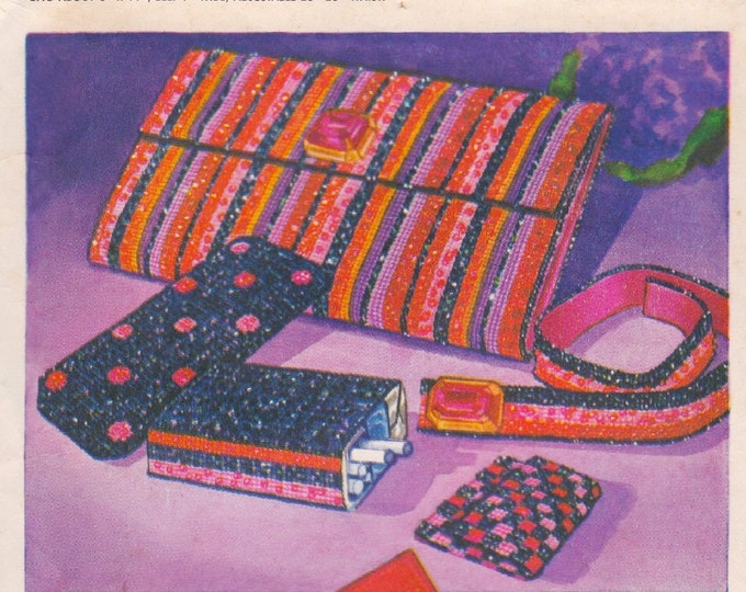 Vogue 9117 Vintage Sewing Pattern Millinery Hat Vest Stole Headwrap ...