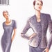Very Easy Vogue 9244 Vintage Sewing Pattern Dress and Jacket Sizes 6 8 ...