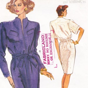 Very Easy Vogue 7828 Vintage Sewing Pattern Dress Sizes 8 10 12 Unused ...