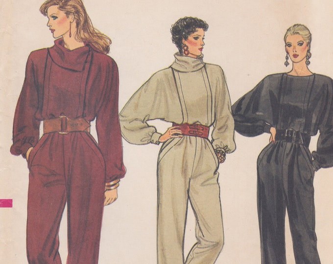 Vogue 8773 / Vintage Sewing Pattern / Jumpsuit / Size 10 / - Etsy