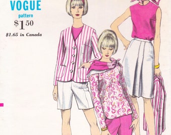 Butterick 9633 Vintage 1960s Sewing Pattern Skirt Waist 32 Unused - Etsy