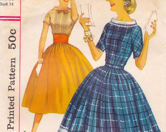 Simplicity 9982 / Vintage Sewing Pattern / Culottes Romper Playsuit ...