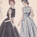Butterick 6903 Vintage 1950s Sewing Pattern Dress and Bolero Jacket ...