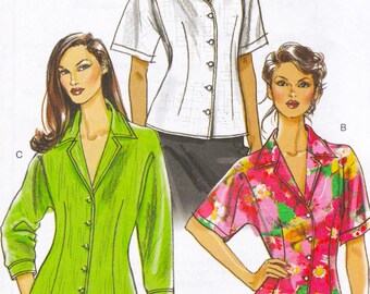 Vogue 7829 / Sewing Pattern / Blouse Shirt Top Tunic / Sizes 18 20 22 ...