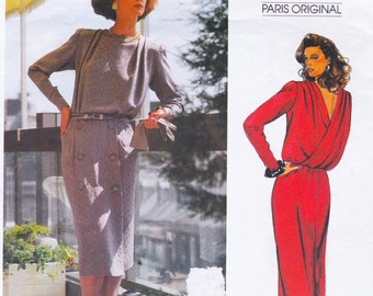 Vogue Paris Original 2107 Vintage Designer Sewing Pattern by Chloe ...