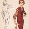 Butterick 6903 Vintage 1950s Sewing Pattern Dress and Bolero Jacket ...