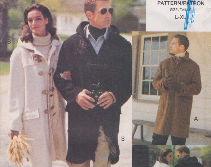 Vogue Sport 8452 / Vintage Sewing Pattern / Duffle Coat / Unisex ...
