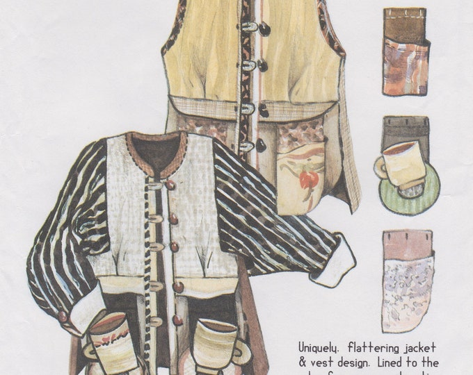 Diane Ericson Sewing Pattern / Java Jacket 104 / Jacket Coat Vest ...