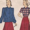 Butterick 6876 Vintage 1950s Sewing Pattern Dress Size 14 Bust 32 - Etsy