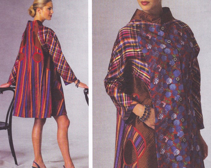 Vogue 1441 Designer Sewing Pattern by Koos Van Den Akker Coat Sizes XS ...