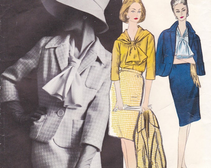 Vogue 1395 / Paris Original / Vintage Designer Sewing Pattern by Claude ...