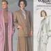 Vogue 1775 Vintage Designer Sewing Pattern by Perry Ellis Coat Jacket ...