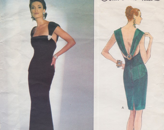 Vogue 2797 Vintage Designer Sewing Pattern by Oscar De La Renta ...