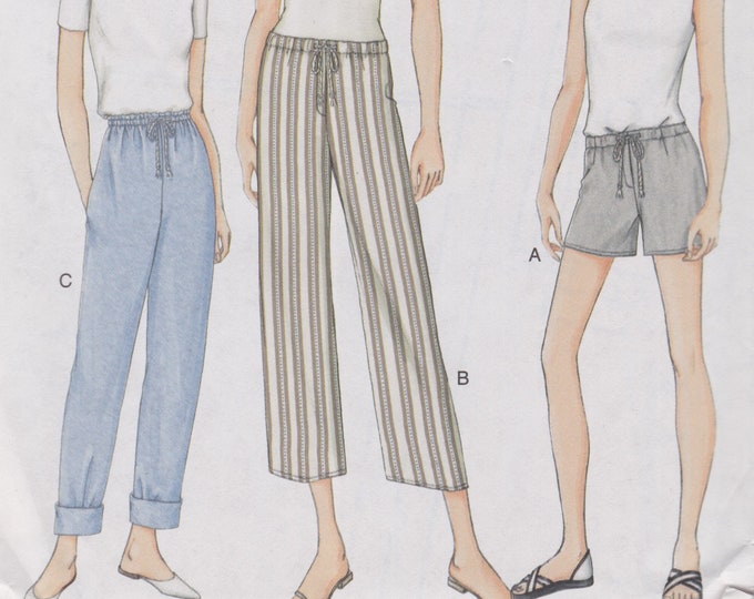 Very Easy Vogue 7591 Vintage Sewing Pattern Pants Trousers Shorts Sizes ...