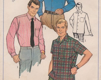 Vogue 2768 Vintage Mens Designer Sewing Pattern by Bill Blass Mans Suit ...