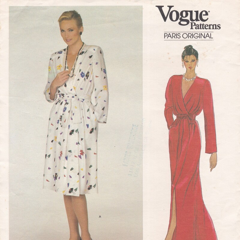 Vogue Designer Patterns - Etsy