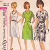 Simplicity 8669 Vintage Sewing Pattern Sheath Dress Gown Sizes 14 16 18 ...
