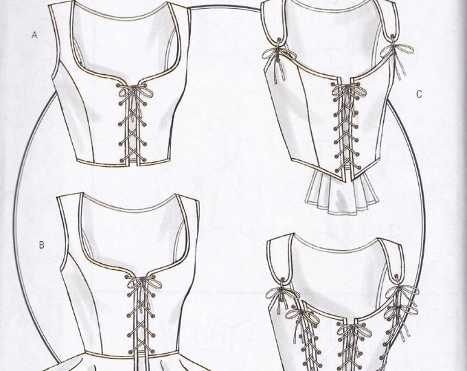 Butterick 4669 Making History Sewing Pattern Corset Sizes 14 16 18 20 ...