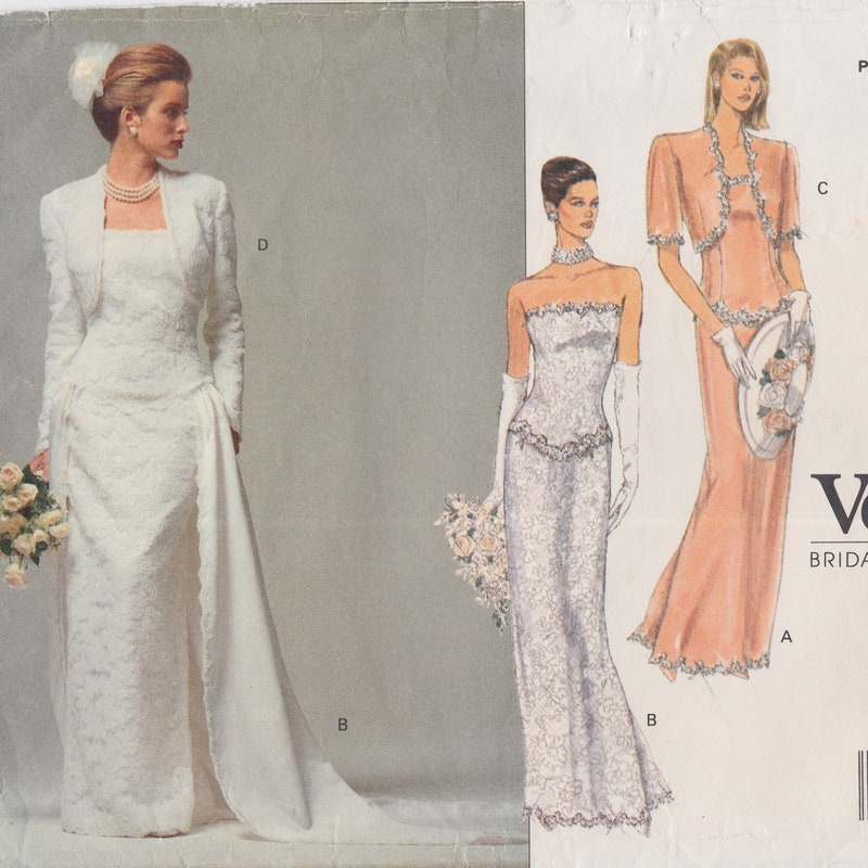 Wedding Gown Pattern - Etsy