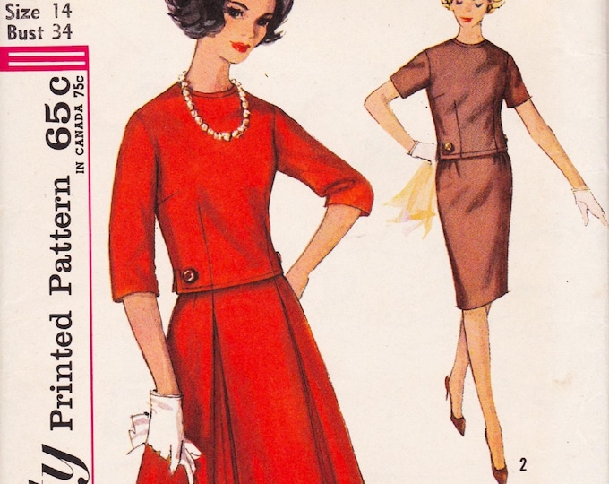 Vogue 6032 Vintage 1960s Sewing Pattern Cape Cloak Wrap Coat Capelet ...