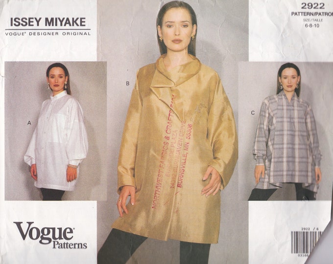 Vogue Designer Original 1031 Sewing Pattern by Bellville Sassoon ...