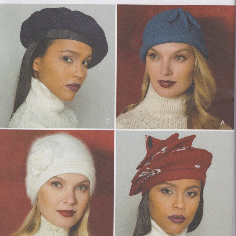 Vogue Hat Pattern - Etsy