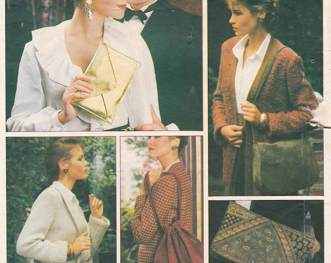 Vogue 9117 Vintage Sewing Pattern Millinery Hat Vest Stole Headwrap ...