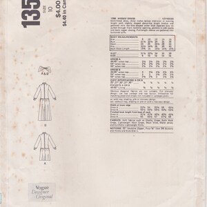 Vogue 1358 / Vintage Designer Sewing Pattern by Valentino / - Etsy