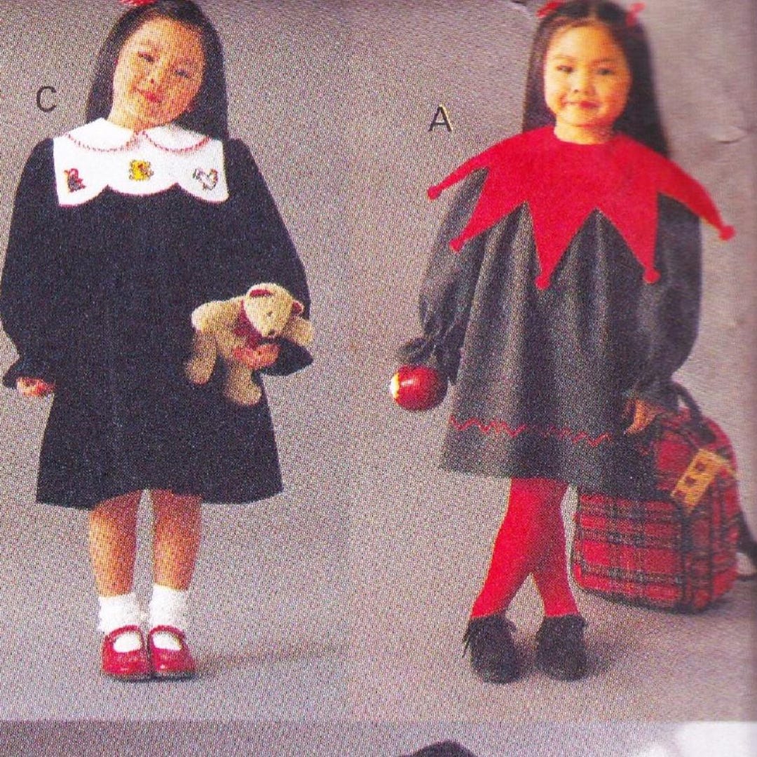 Vogue 9048 Vintage Childs Sewing Pattern Smock Dress Pants Top for ...
