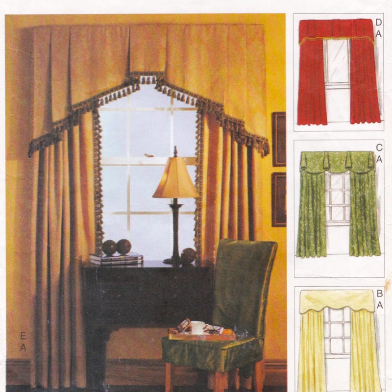 Drapery Patterns - Etsy