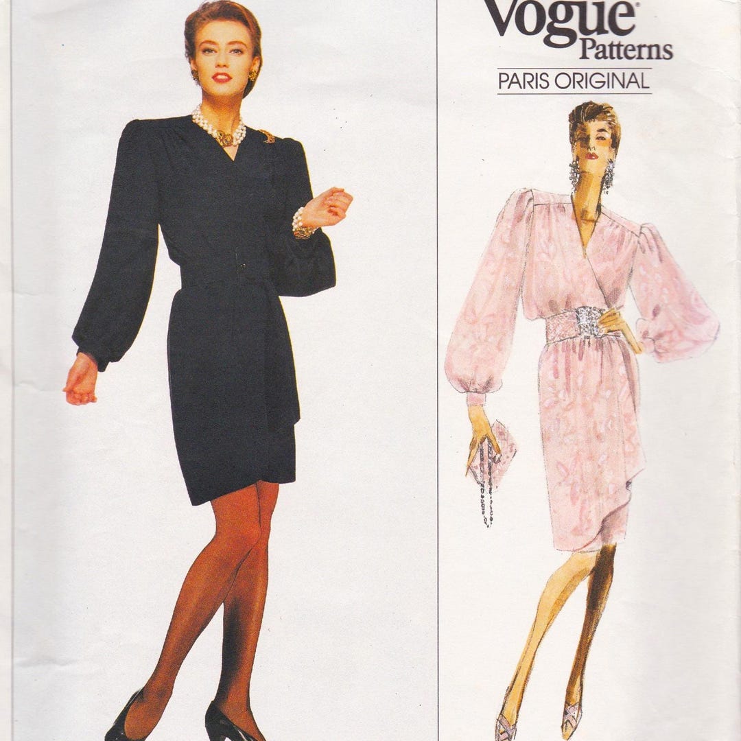 Vogue Paris Original 2228 Vintage Designer Sewing Pattern by Yves Saint ...