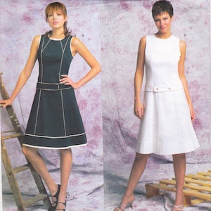 Vogue 2783, Designer Sewing Pattern by Donna Karan, Dress, Sizes 6 8 10 ...