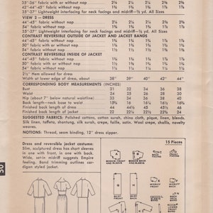 Advance 8945 Vintage 1950s Sewing Pattern by Edith Head Dress and ...