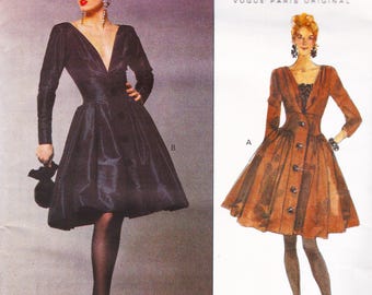 Vogue 1277 Paris Original Designer Sewing Pattern by Yves Saint Laurent ...