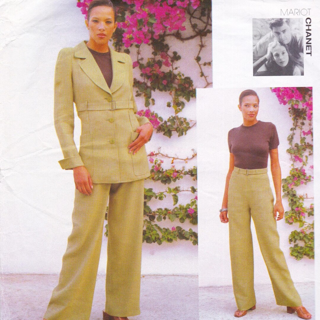 Vogue Attitudes 1954 Vintage Designer Sewing Pattern by Mariot Chanet ...