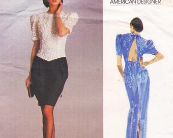 Vogue Designer Original 1031 Sewing Pattern by Bellville Sassoon ...