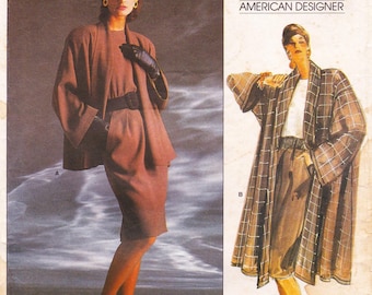 Vogue 2797 Vintage Designer Sewing Pattern by Oscar De La Renta ...