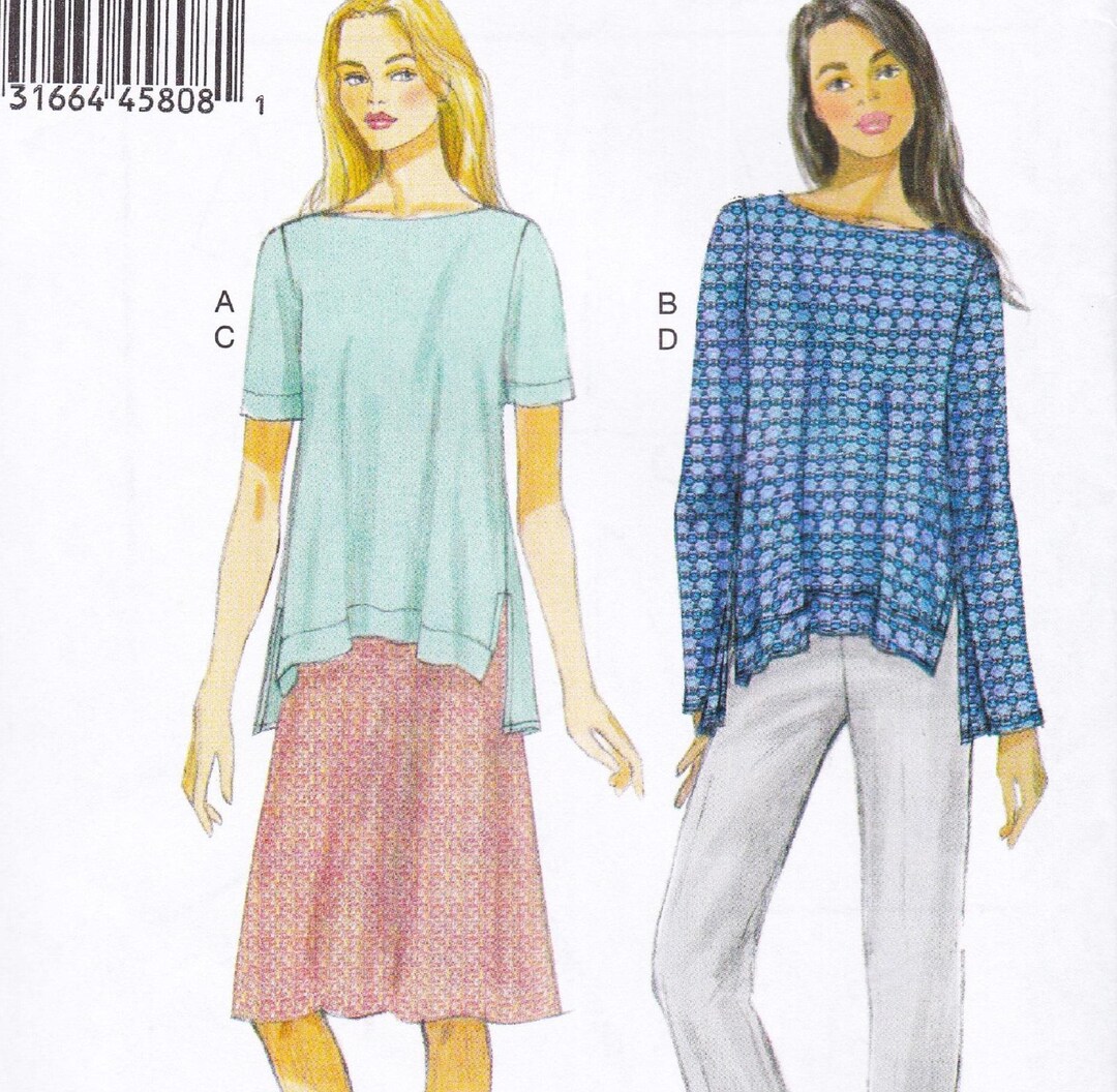 Very Easy Vogue 9063 Sewing Pattern Trousers Pants Skirt Shirt Tunic ...