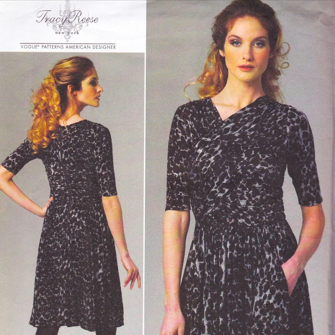 Vogue 1252 Designer Sewing Pattern by Tracy Reese Dress Sizes 14 to 22 ...
