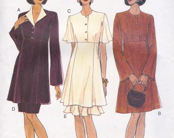 Very Easy Vogue 9770 Vintage Sewing Pattern Dress Sizes 14 16 18 Bust ...
