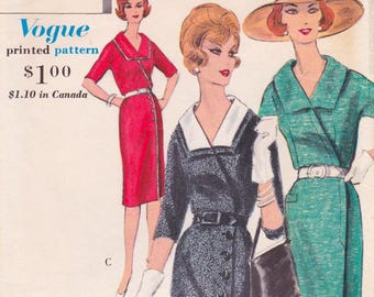 Vogue 7658 / Custom Couture Sewing Pattern by Claire Shaeffer / Mock ...
