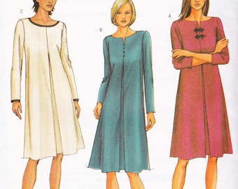 Vogue 7642 Vintage Sewing Pattern Dress Gown Sizes 14 16 18 Bust 36 38 ...