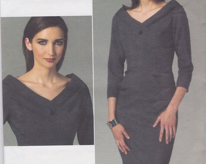 Vogue 1254 / Designer Sewing Pattern by Anne Klein / Dress / Sizes 14 ...
